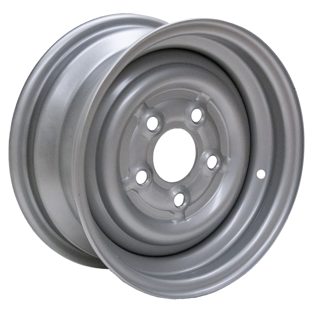 6x13" Wheel Rim 5 stud 112mm PCD silver | Parnells Website